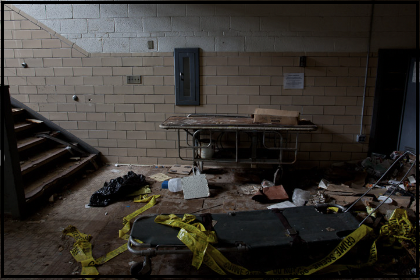 The Detroit Crime Lab as it was left following its closure. · Crackdown ...